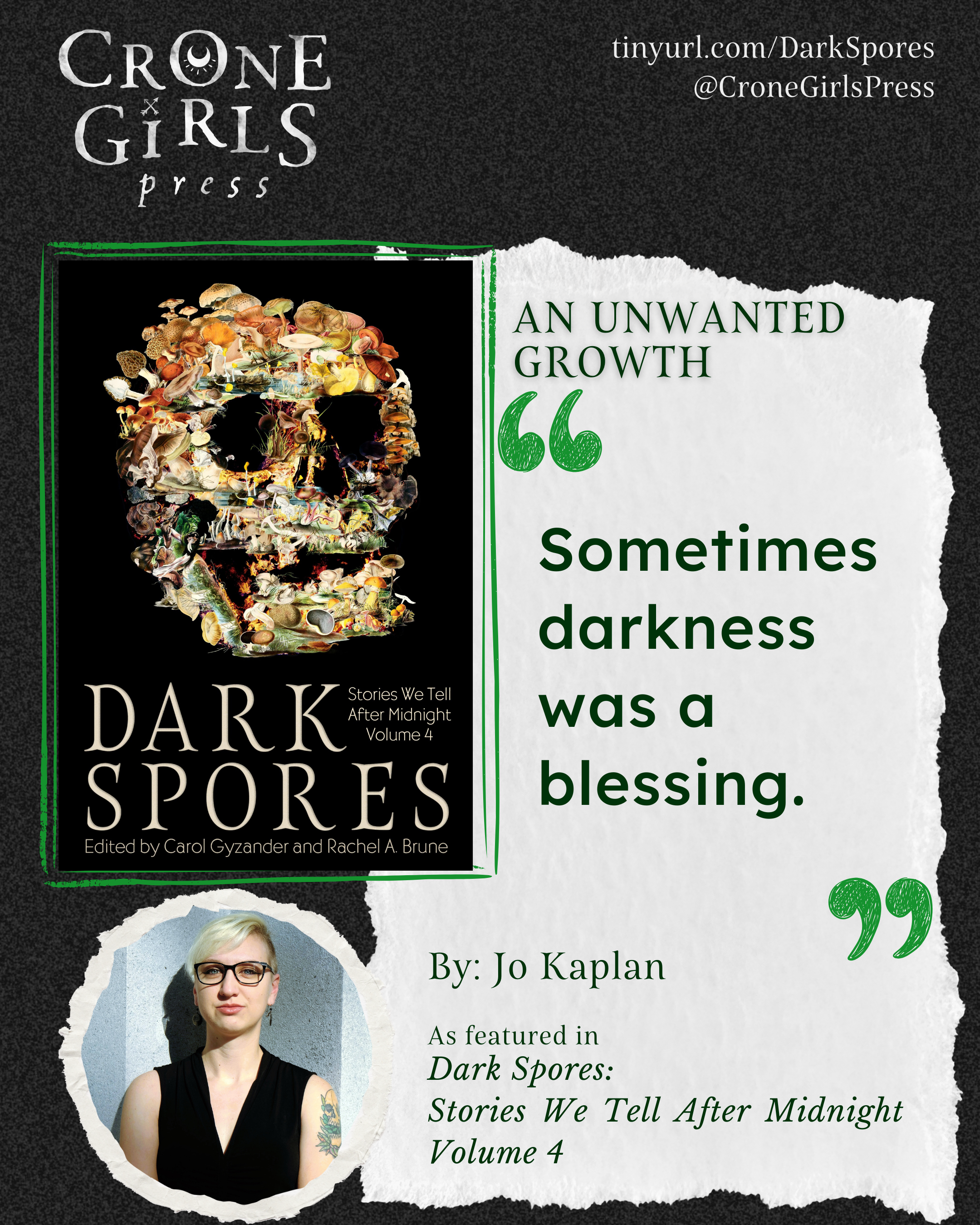 Meet The Author: Jo Kaplan – Crone Girls Press